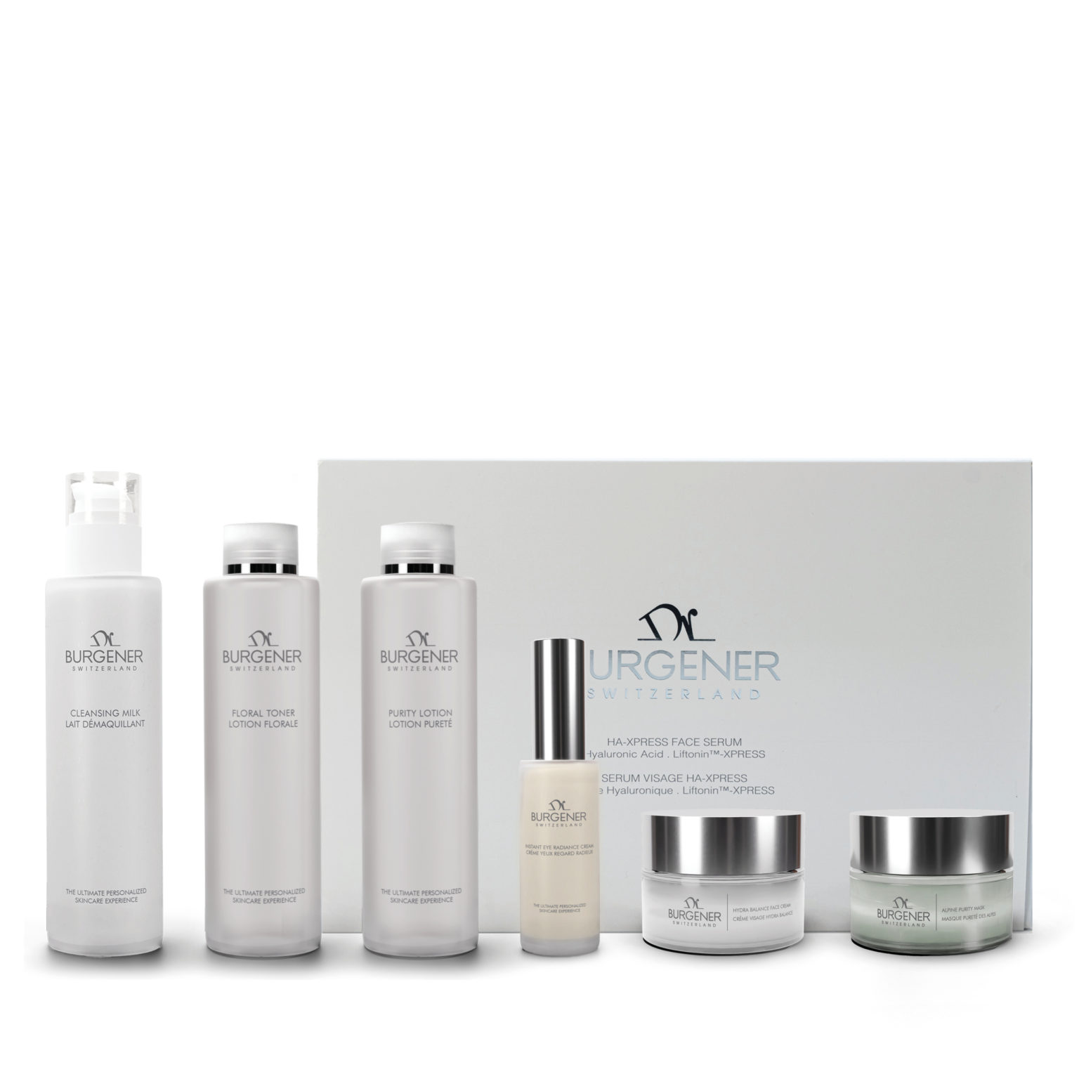 The Combination Skin Solution - Dr Burgener Switzerland 7-step routine